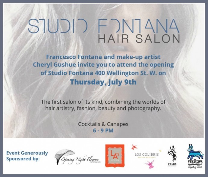 Giveaway: Win A Pair of Tickets to The Studio Fontana Opening Event {CLOSED}